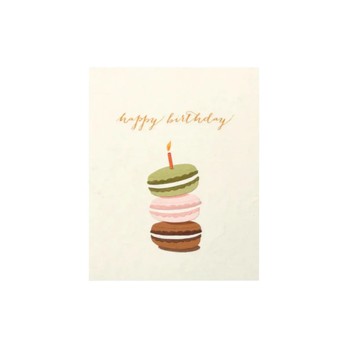 Macaron Birthday | Greeting Card | Recycled | Good Paper | Fair Trade ...